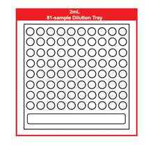 81-Position Sample Tray and Diluent Tank for Series 200 Autosampler
