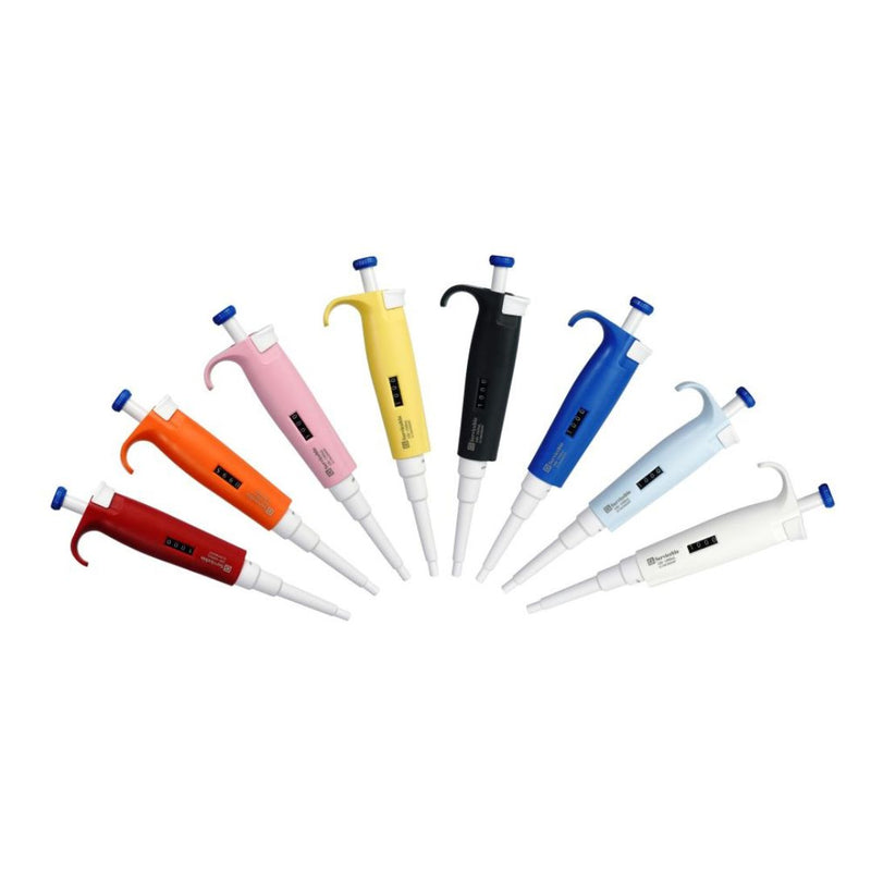 Single Channel Pipette | 9 Sizes, Ergonomic, EN/ISO8655 | JM Science