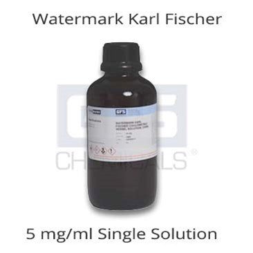5 mg/ml Single Solution, Non-Haz, Watermark Karl Fischer Reagent | GFS