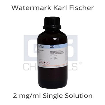 2 mg/ml Single Solution, Non-Haz, Watermark Karl Fischer Reagent | GFS